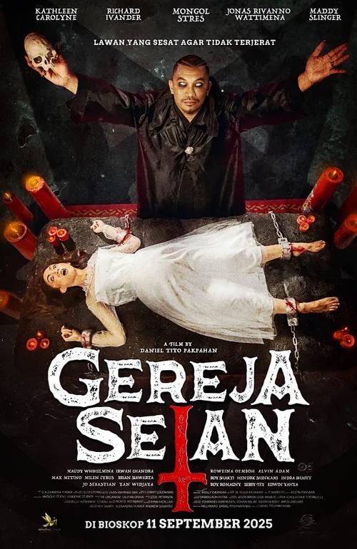 Jadwal Film Gereja Setan 2025