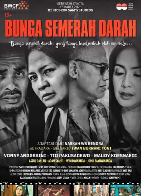 Jadwal Film Bunga Semerah Darah 2025
